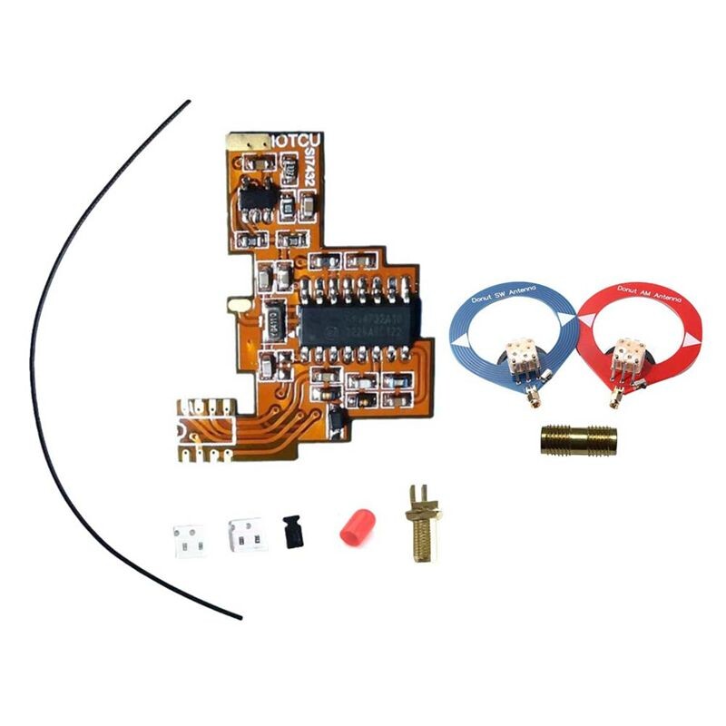 SI4732 Module FPC Modification+2xDonut Antenna for Quansheng K5 K6 ...