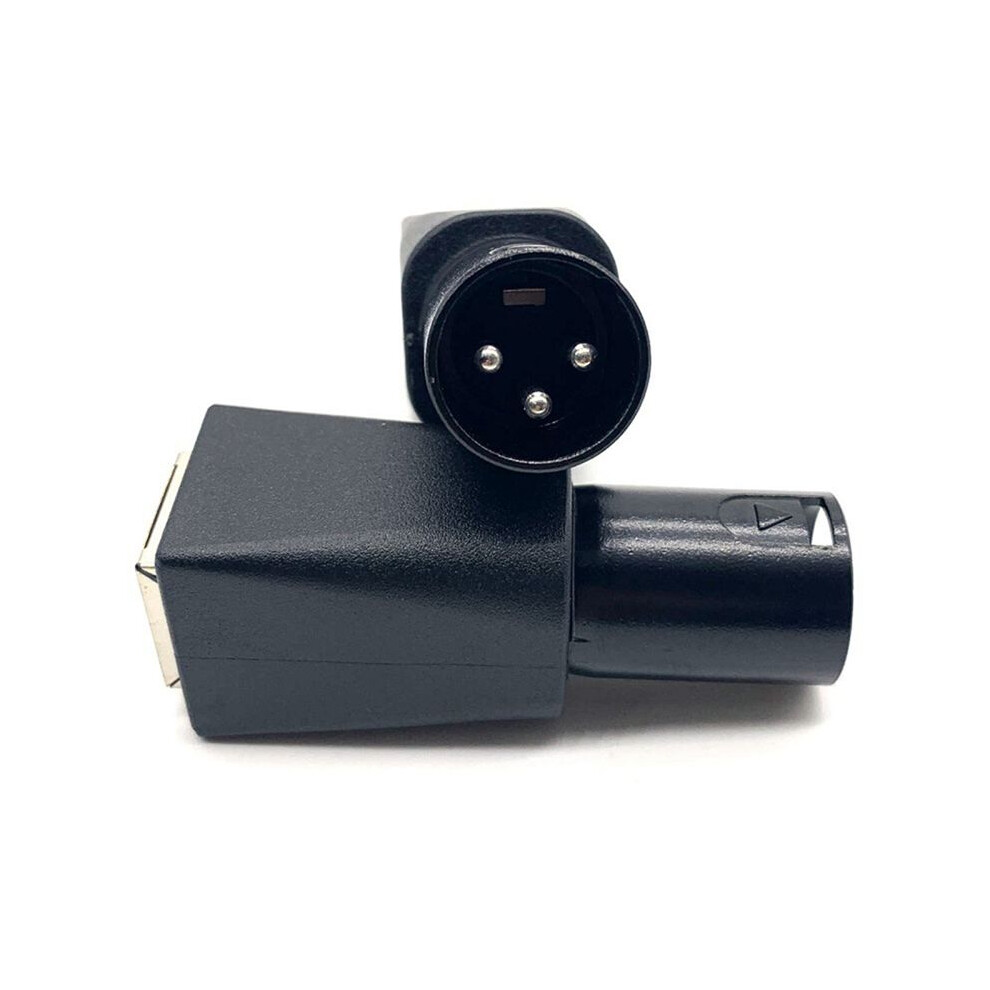 4Pcs DMX to RJ45 Connector RJ45 Ethernet to 3 Pin XLR DMX Adapter 3-Pin ...