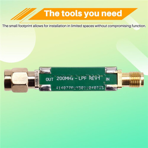 1Pcs 200MHz LPF Low Pass Filter Low-Pass Filter Only for Receive FM ...