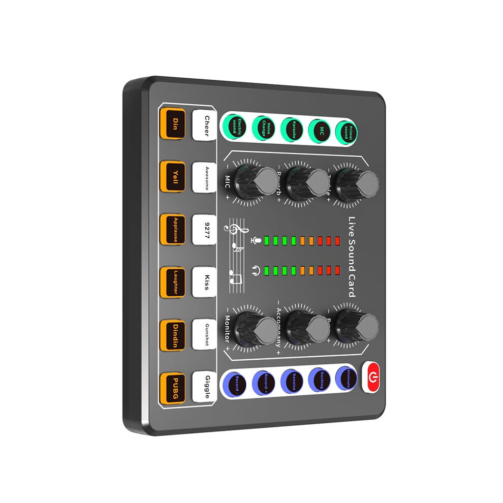Interface Audio M8 pour Podcast - Tout-en-un - Carte Son Portable pour ...