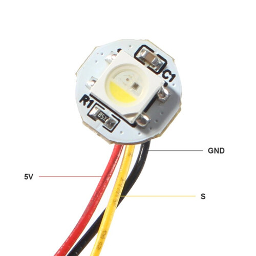 RGBW Button PCB LED Voron Extruder Led Light for Voron 2.4 Trident ...