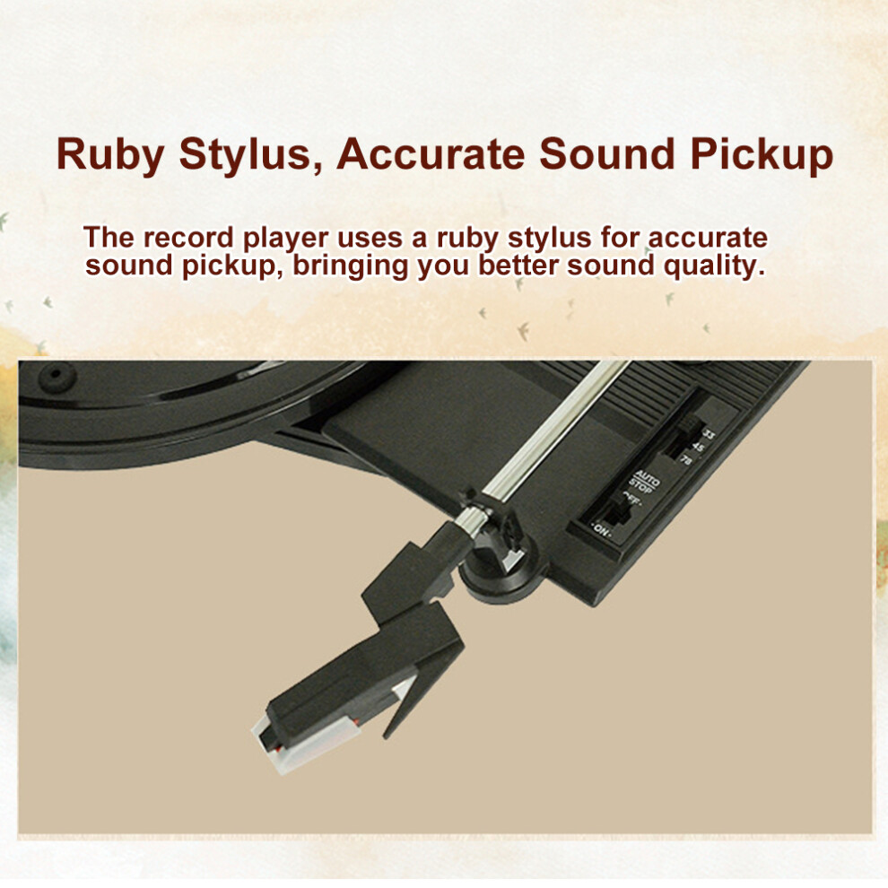 Platine vinyle à 3 vitesses avec Bluetooth | Tourne-disque vintage 7/10 ...