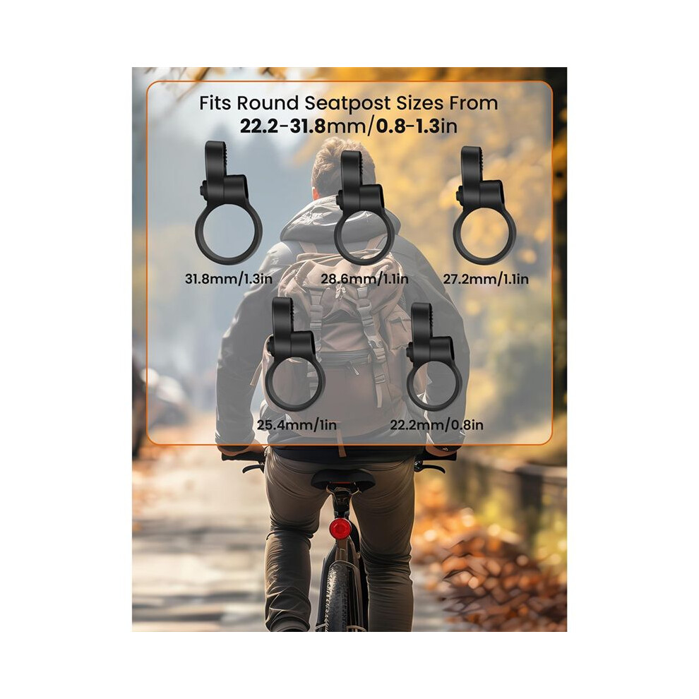Bike Mount Hidden, Anti-Theft GPS Tracker Bike Reflector Holder for ...