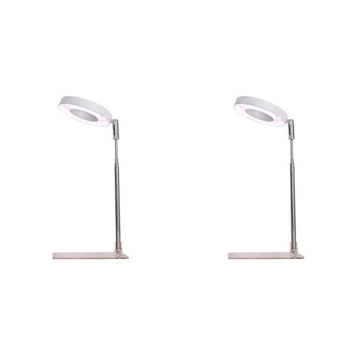 2X Luz de Cultivo, Luz LED de Espectro para Plantas de Interior, Luz de ...