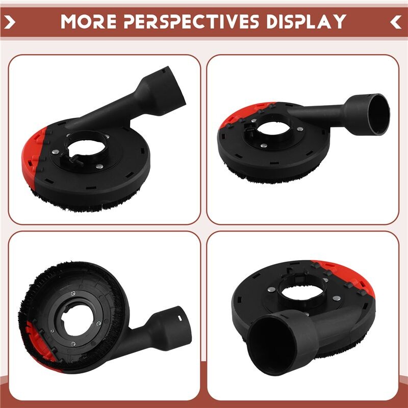 Type 115 Universal Angle Grinder Cover Dust Shroud Professional Angle ...