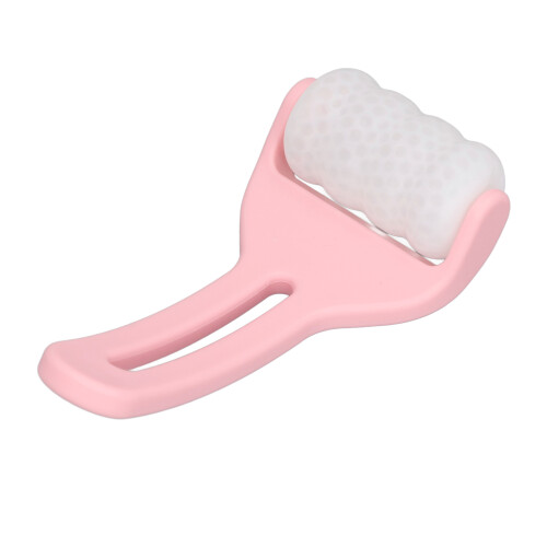 Facial Massager Roller Pink, Handheld Cooling Skin Care Tool, Reduce ...
