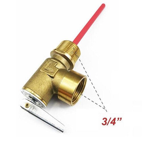 2X RV Automatic Safety Relief Valve 3/4inch NPT for Hot Water Heater ...