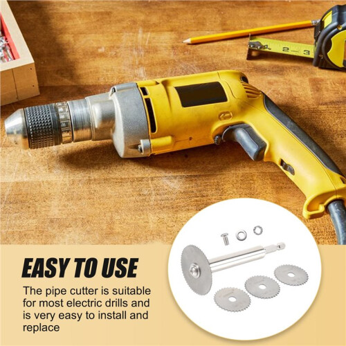 Inside Pipe Cutter, 1/4 Inch Hex PVC Plumbing Inside Cutter Internal ...