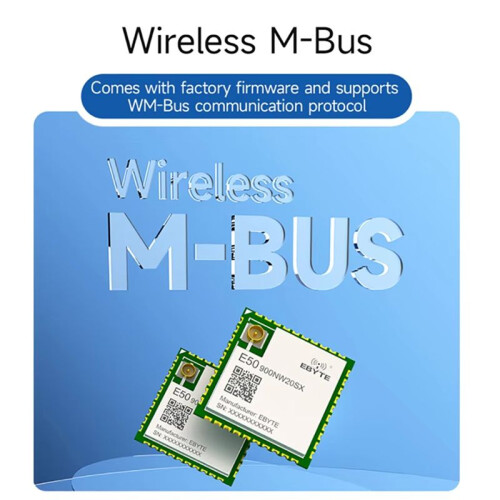 EBYTE EFR32FG23 WM-BUS Wireless SoC Module E50-900NW20SX RF IC Long ...