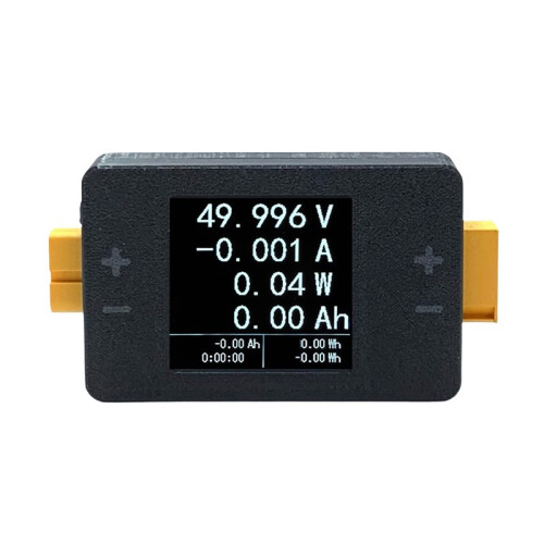 3X New XT60 8-150V 25A Power Meter Bidirectional Ammeter Aircraft ...