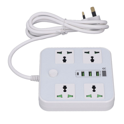 Child Safety Latch Power Strip Fire Resistant with USB Charging Ports ...