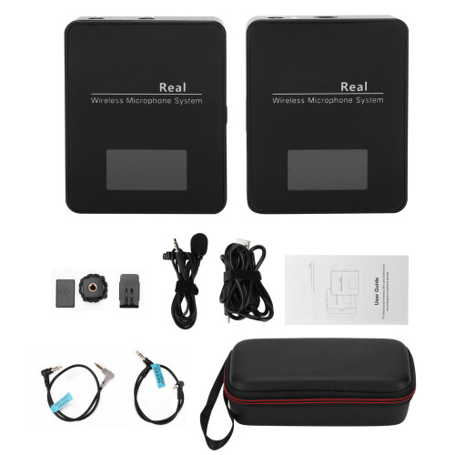 Stable Transmission Wireless Lavalier Microphone With Low Latency Dual ...