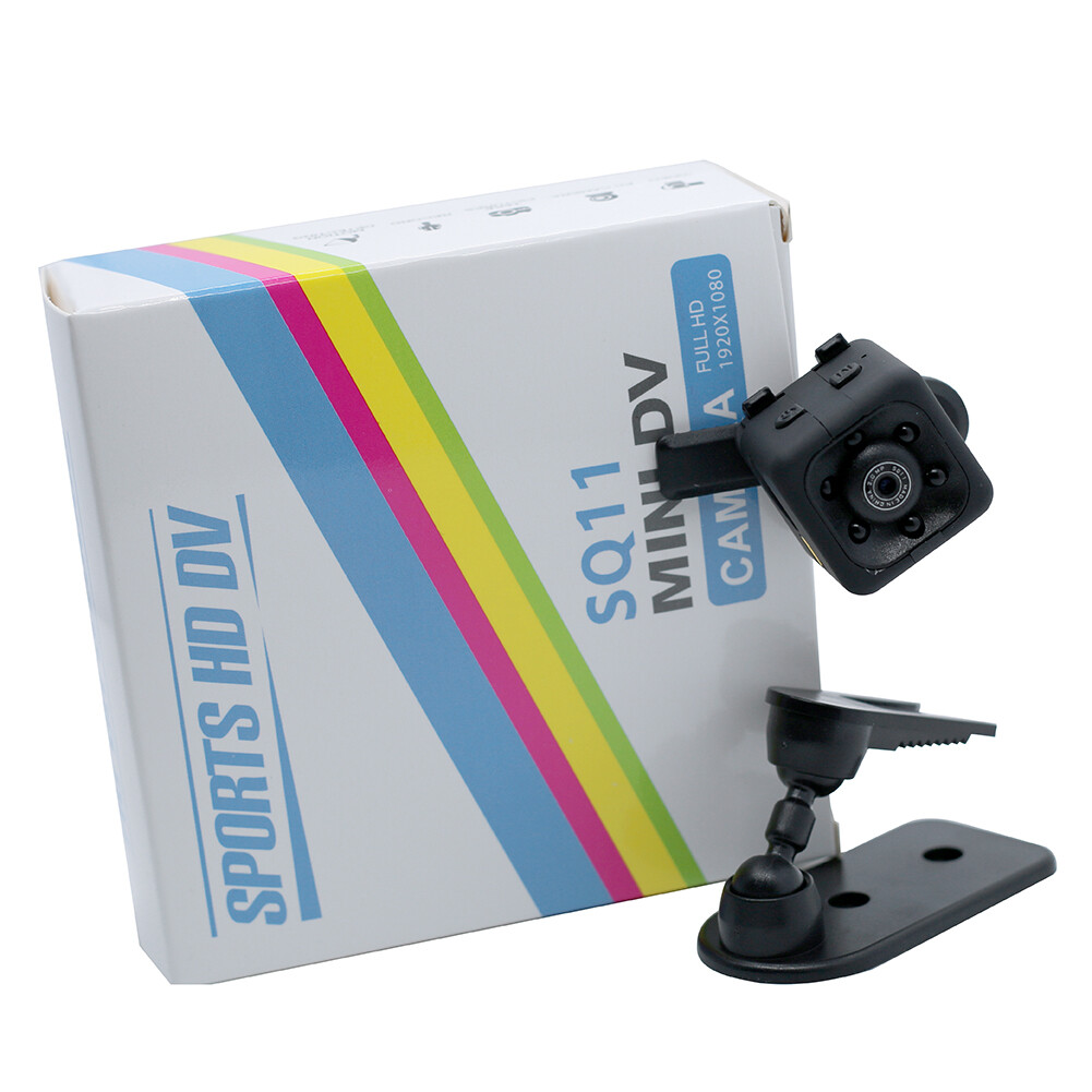 Mini caméra cachée avec vidéo HD 1080p, vision nocturne, détection de ...