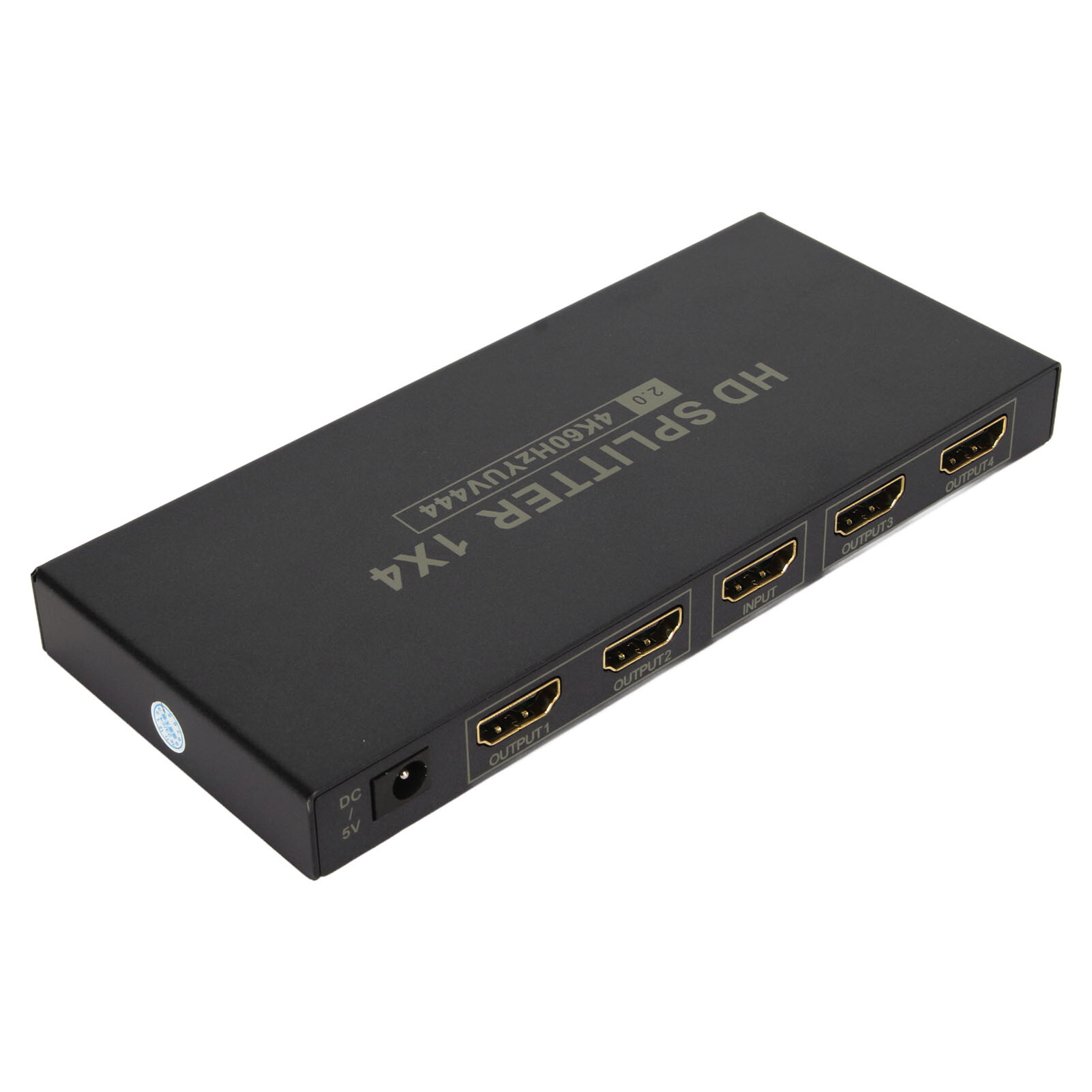 Audio Video Distributor HDMI Splitter4K Support3D Compatible Plug And ...