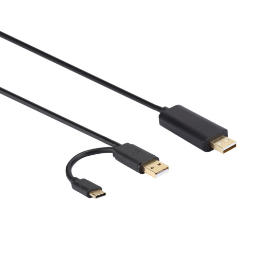 4K Resolution Support HDMI Cable USB C3.1Male To HDMI Adapter For ...