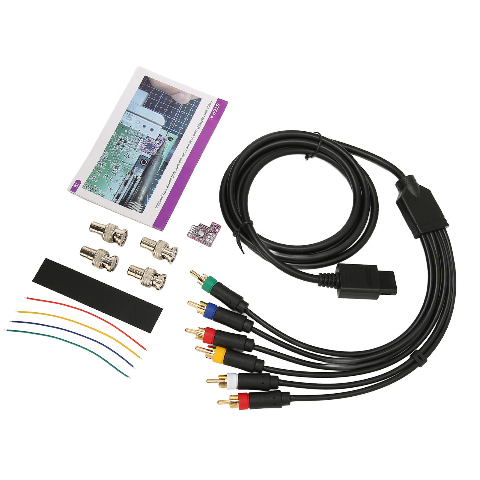 Câble professionnel RGBS, sortie audio haute qualité avec traitement ...