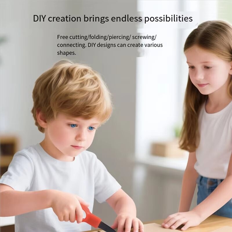 Children'S Educational Puzzle Toy Cardboard DIY Screw Set, Manual ...