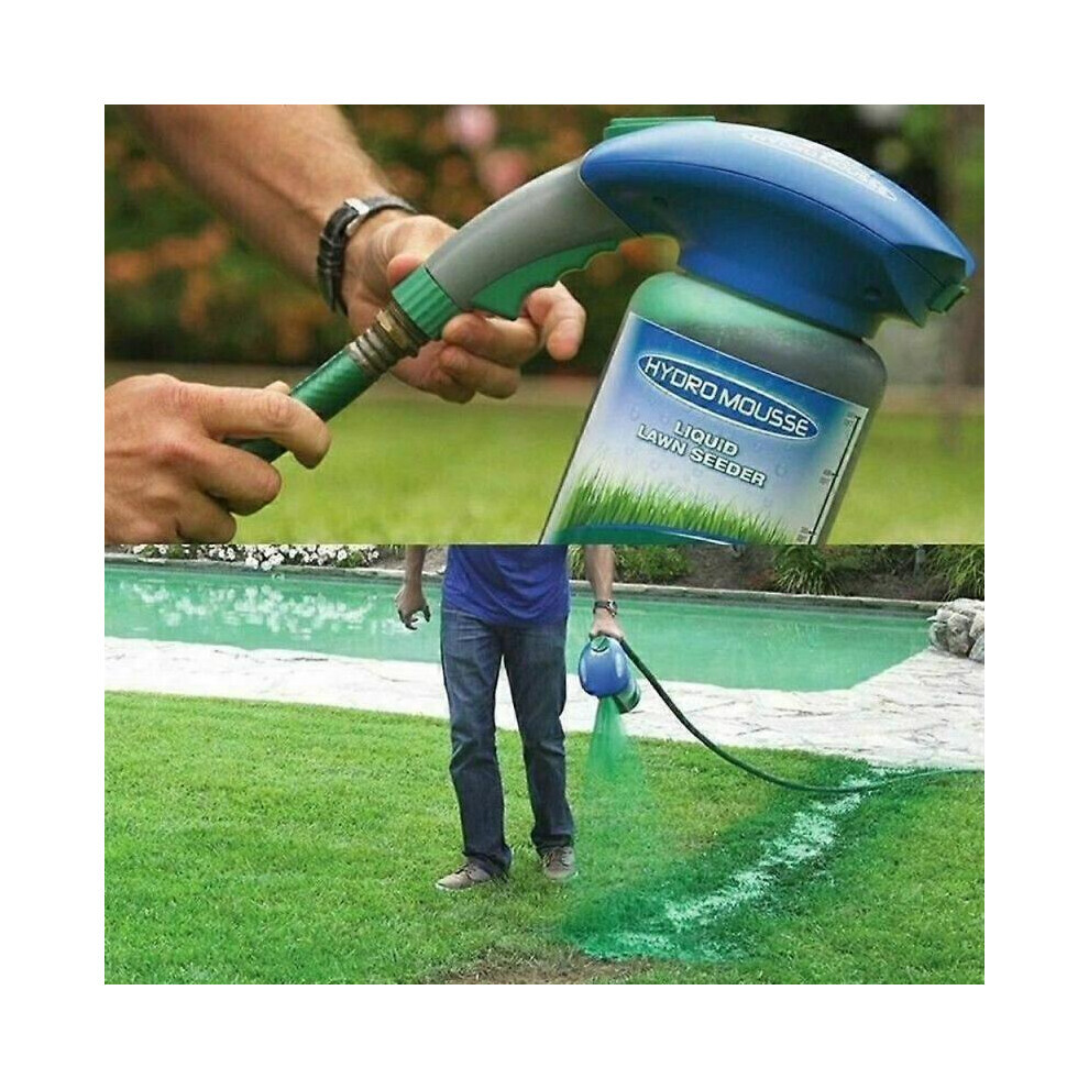(Spitter +5 Potion)Lawn Sprayer Seed Liquid Hydro Seeding System Mousse ...