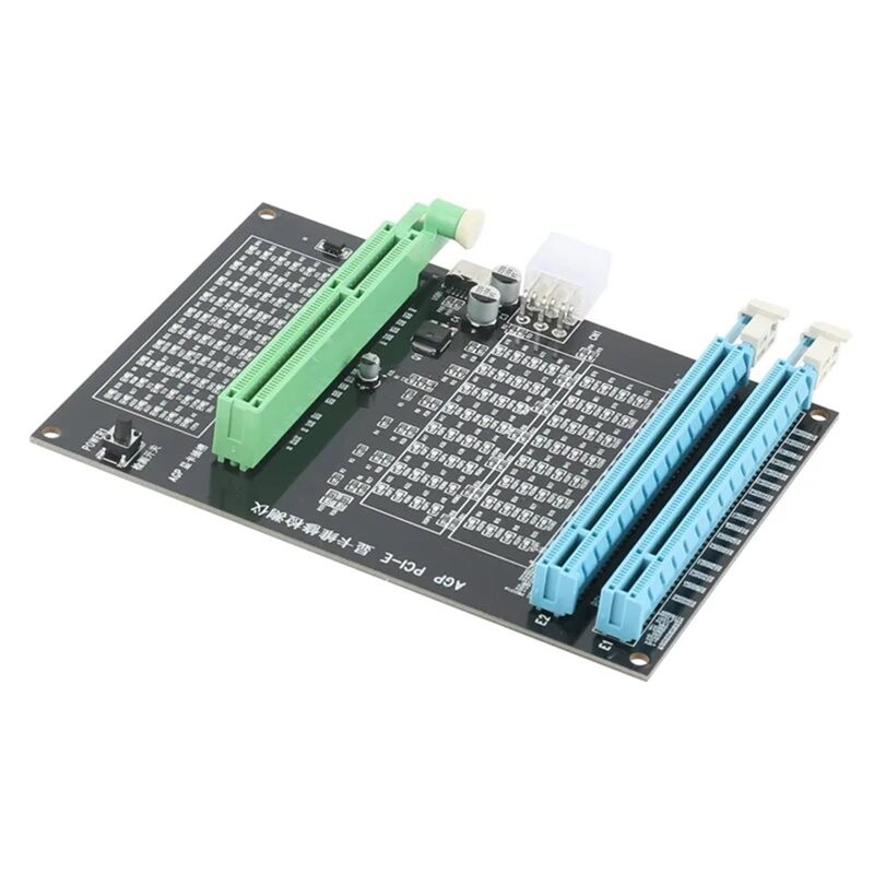 AGP PCI-E X16 Dual-Purpose Socket Tester Display Image Video Card ...