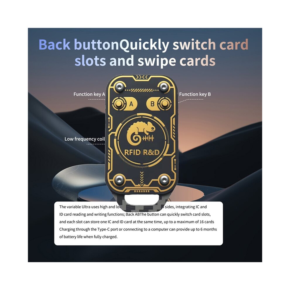 New Chameleon Ultra 3rd Generation Access Card NFC Reader/Writer ...