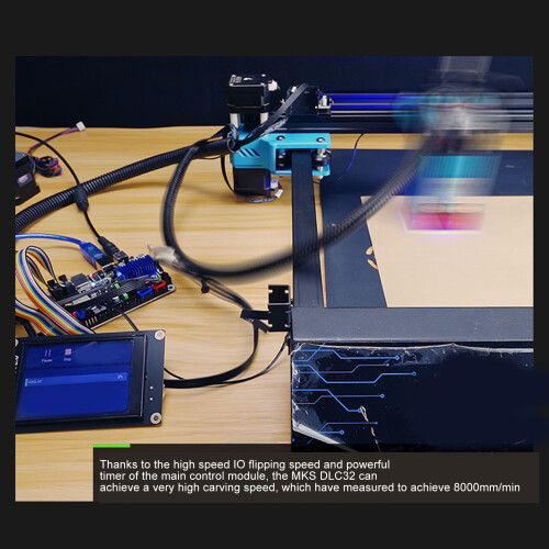 Laser Engraver Control Board MKS DLC32 V2.1 32bit WIFI Offline PCB ...