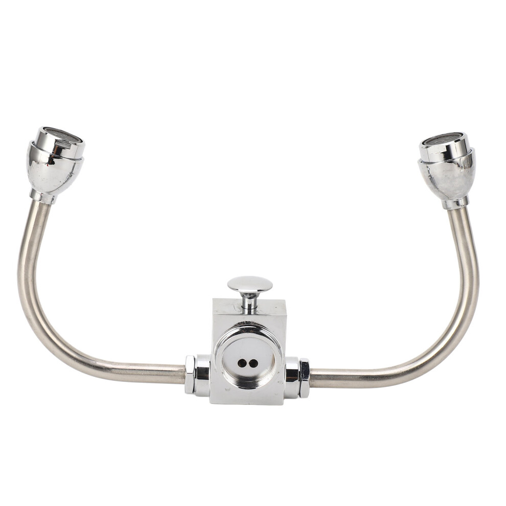 Dual Nozzle Eye Wash Station Faucet Mount for Laboratory Office ...