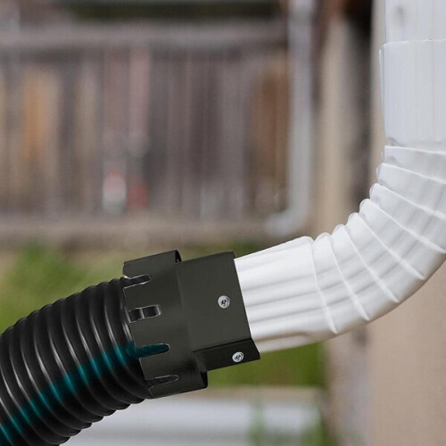 3x4 Inch Downspout to Drain Adapter for Seamless Connection, ABS ...