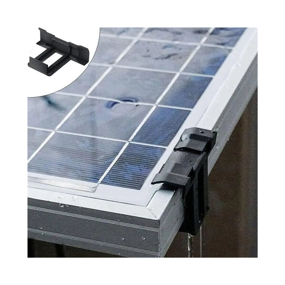 250PCS 30mm Solar Panel Water Drainage Clips Photovoltaic Panel Water ...