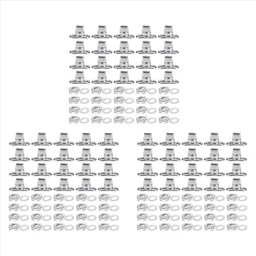 60 jeux de fixations à verrouillage par rotation de qualité marine ...