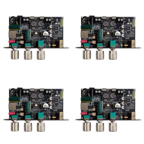 4X ZK-1001U avec Amplificateur Mono Boost 100 W BT, Carte D ...
