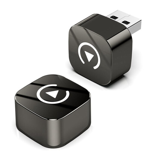 2X 2 In 1 Wireless Carplay Android Auto AI Box USB Car Dongle WiFi per ...
