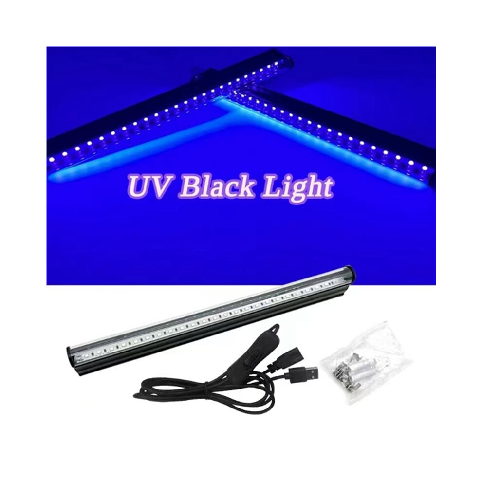 Lot de 6 Barres Lumineuses UV LED T5 5 W USB (380-400 Nm) pour Soirées ...