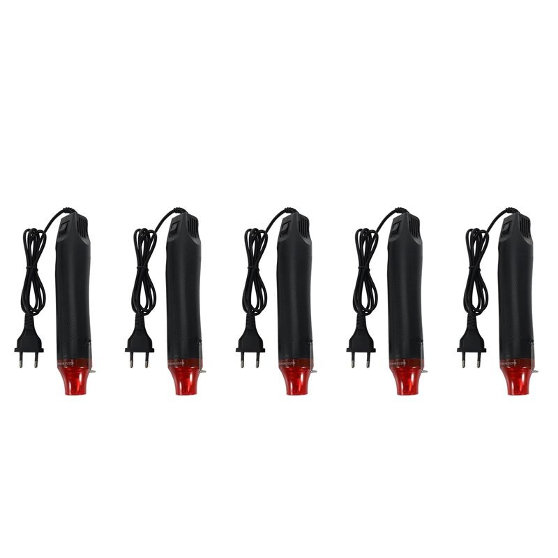 5X EU Plug 220V 300W DIY Hot Air Heat Gun Tool for Wrapping Shrink ...