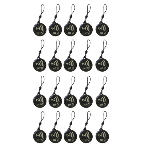 40Pcs NFC Tags Lable Ntag213 13.56mhz Card for All NFC Enabled Phone ...