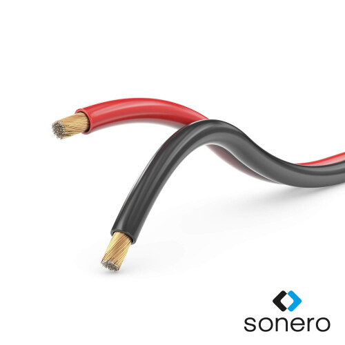 50m 2x1.5mm² Red Black CCA Speaker Cable, Flexible Durable Audio Wire ...