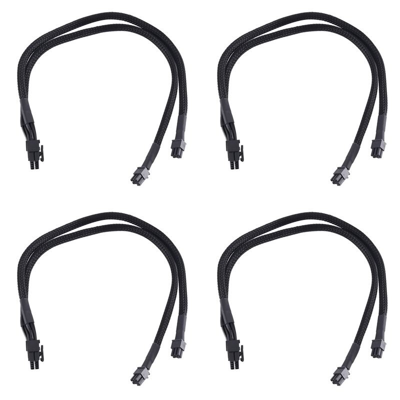 4X Adaptador de AlimentaçãO de Placa de VíDeo PCI Express de 6 Pinos A ...