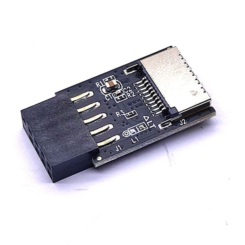 3X Carte MèRe USB2.0 9Pin Vers TYPE-C A-KEY Convertisseur de Connecteur ...