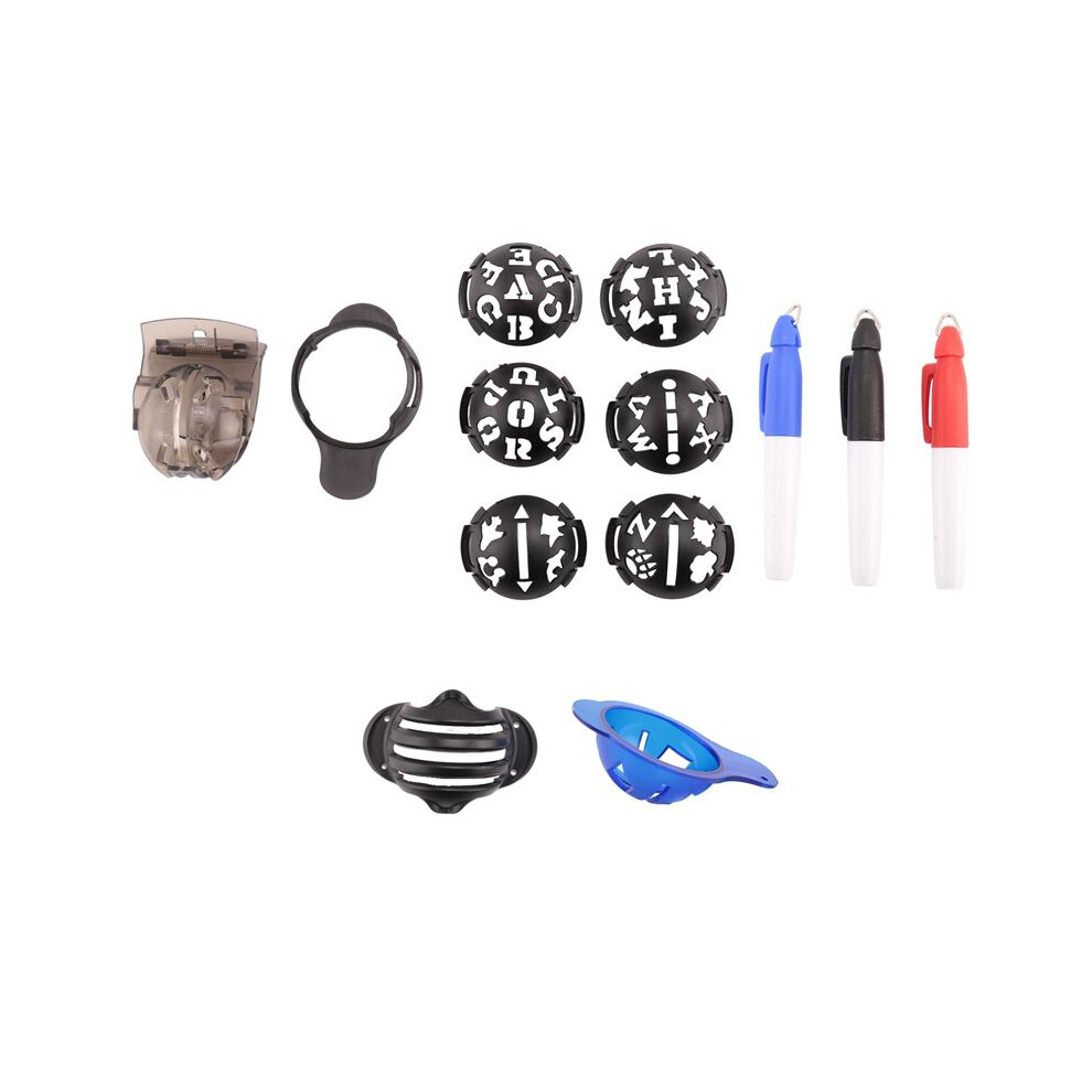2set ,Color Markers Pens, Triple Track Plastic Marking Alignment Tool ...