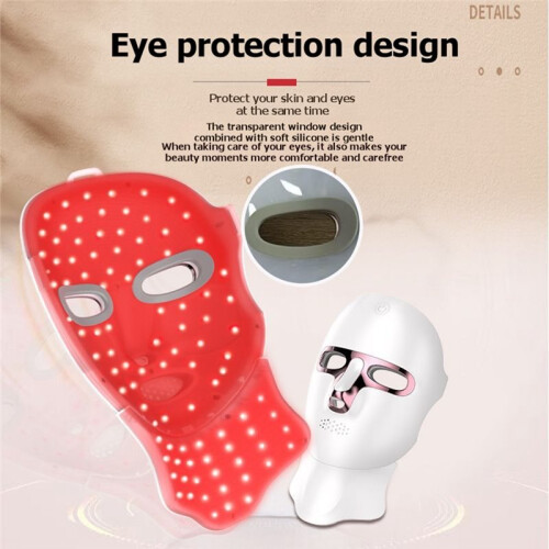 Red Light Therapy for Face-LED Face Masks Lights Therapys Infrared Red ...