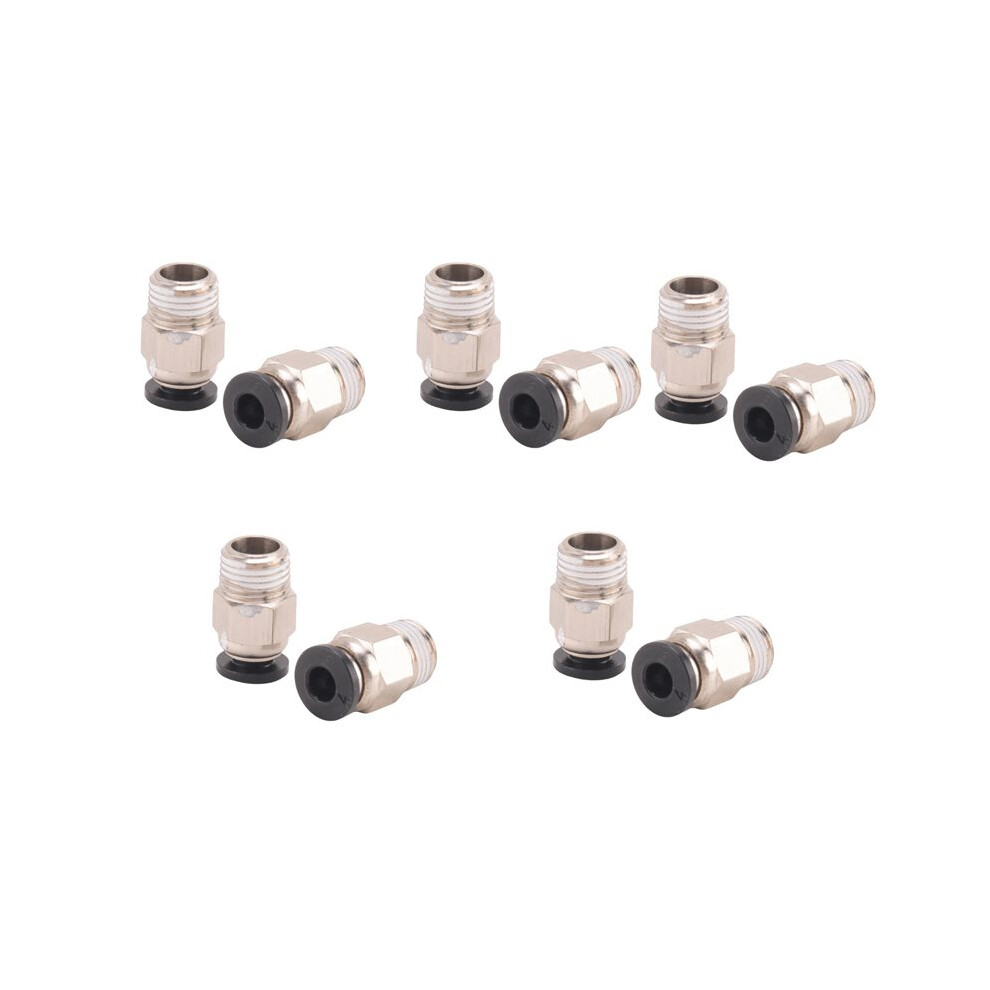 Pc4-M10 Male Straight Pneumatic Pefe Tube Push for E3D-V6 Fitting ...