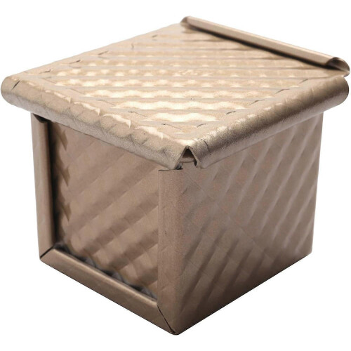 Square Loaf Pan with Lid Toast Mold Bread Pan Loaf Pan with Cover Non ...