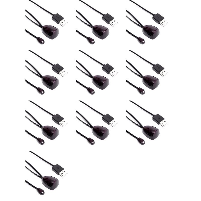 10X IR Extender Infrarouge IR Télécommande Récepteur USB IR Récepteur ...