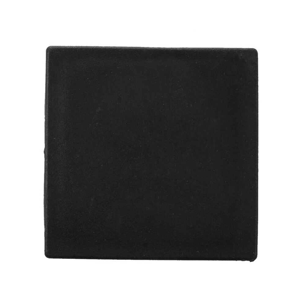 25 Pcs Plastic Square Blanking End Caps Tubing Tube Inserts 50mm x 50mm ...