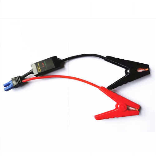 Car Jump Starter 500A Ec5 Led Connector Jumper Cable Alligator Clamps ...