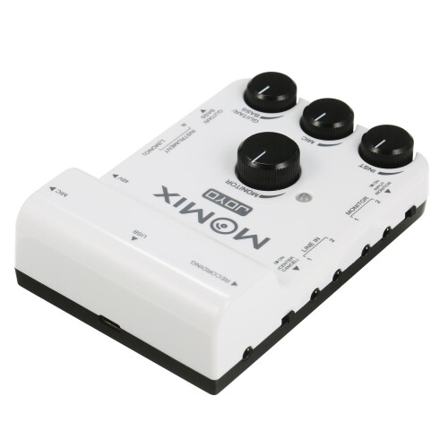 JOYO MOMIX USB Audio Mixer Portable Sound Mixer for PC Smartphone 124* ...