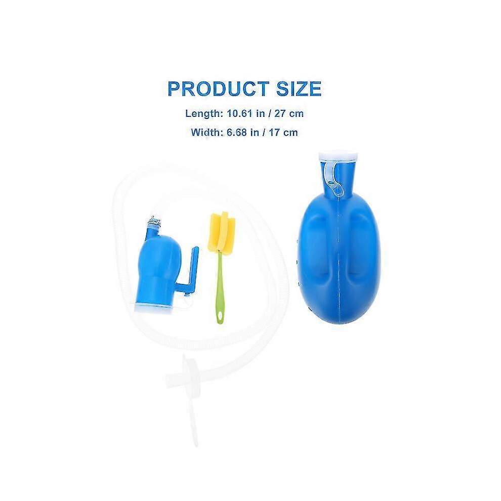 1pc Home Chamber Pot Portable Urine Bucket 2000ml Urinal Collector with ...