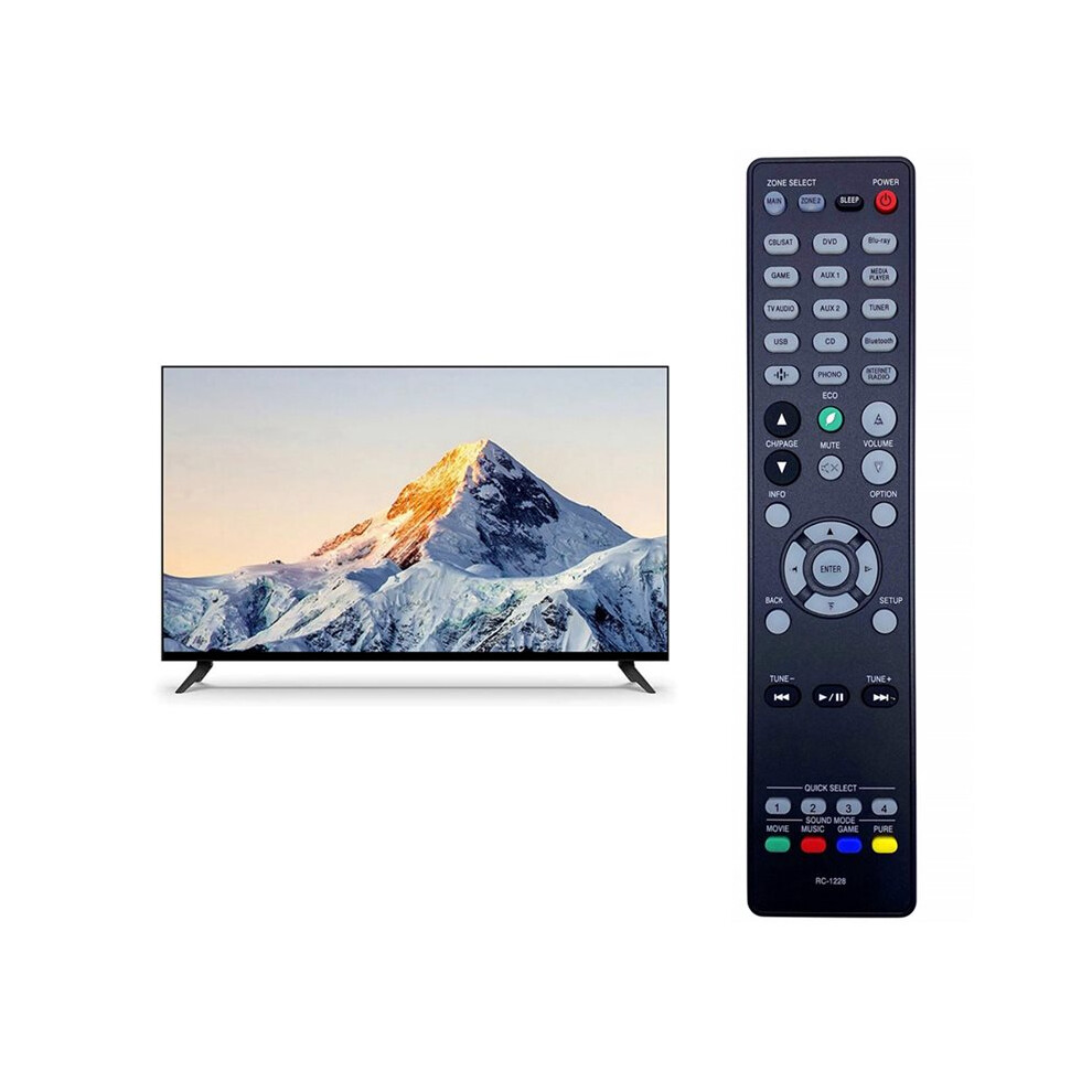 2X RC-1239 Remote Control for AV Receiver AVR-X3700H AVR-X2700H AVR ...