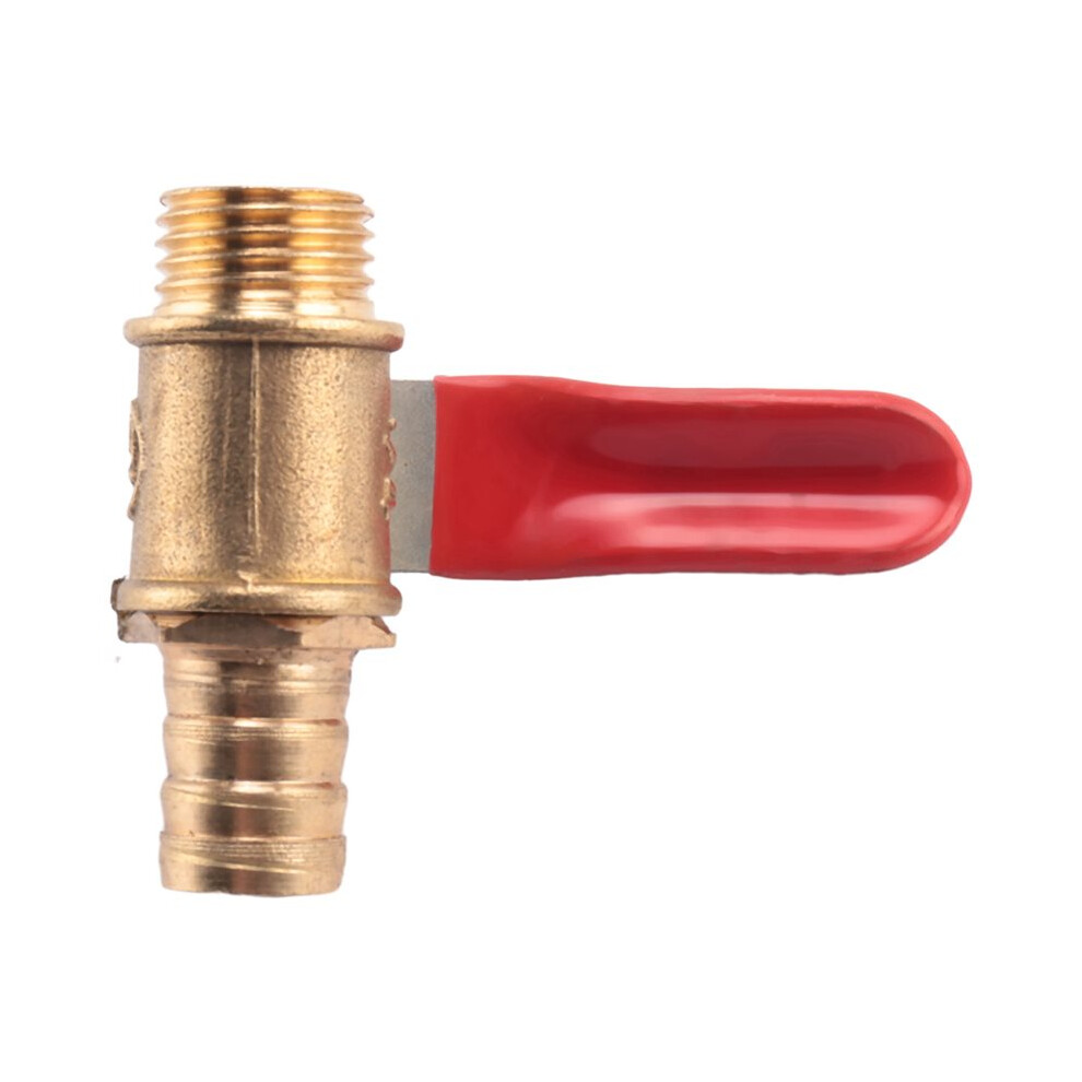 6pcs 10mm X 1/4 Inch PT Male Thread Full Port Lever Handle Hose Barb ...