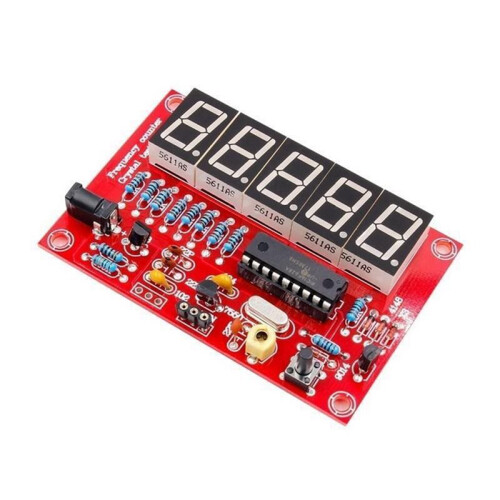 2X DIY Digital LED Frequency Counter 1Hz-50MHz Crystal Oscillator Meter ...