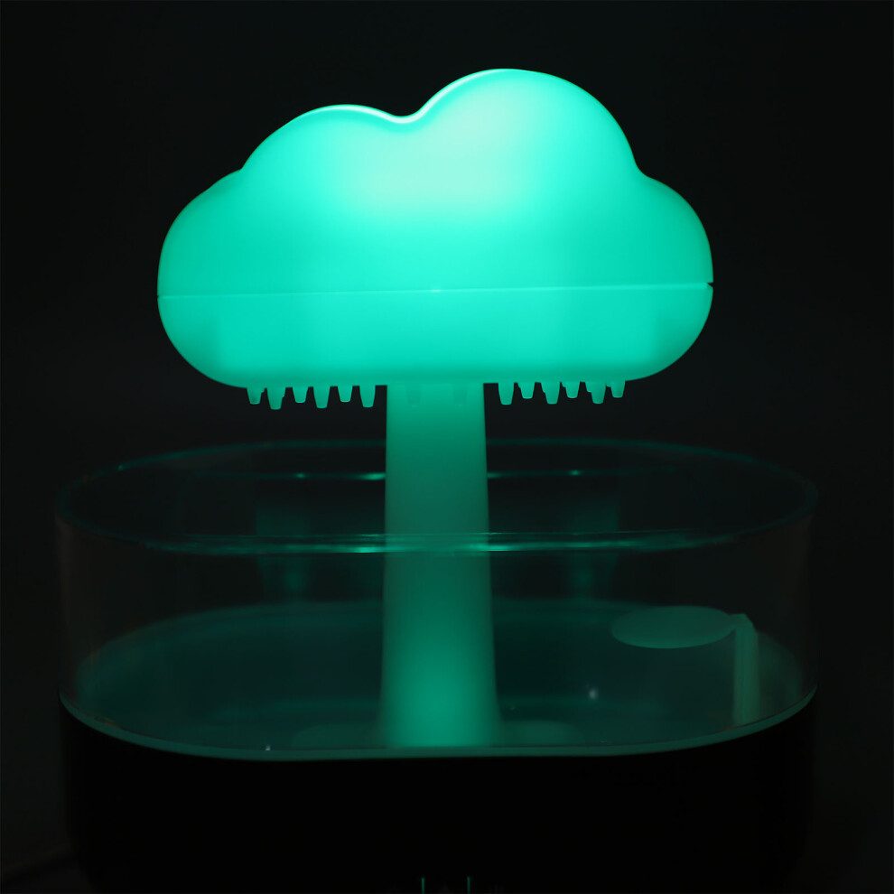 200ml Rain Cloud Humidifier with 7-Color LED Light, USB Aromatherapy ...